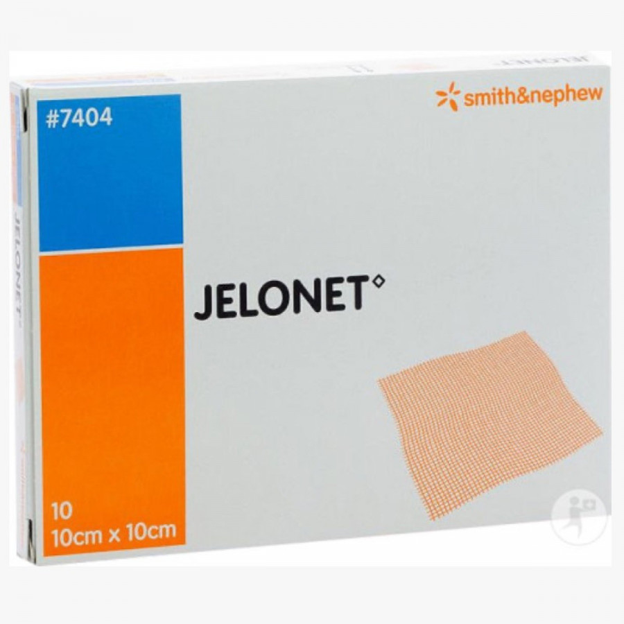 Jelonet 10 x 10 cm, 10 stuks (vet gaas) - EHBOnline