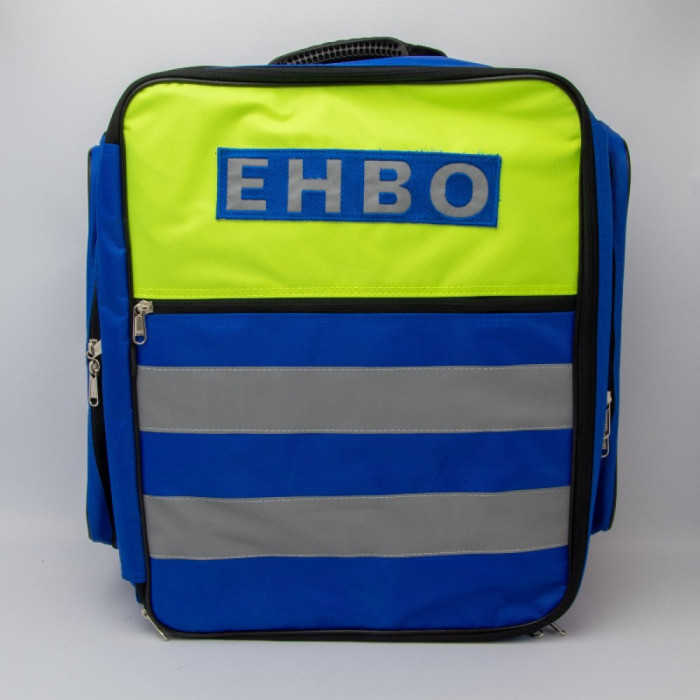 Rugtas EHBO geel/kobaltblauw model 3 - EHBOnline