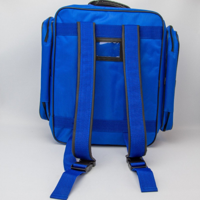 Rugtas EHBO geel/kobaltblauw model 3 - EHBOnline